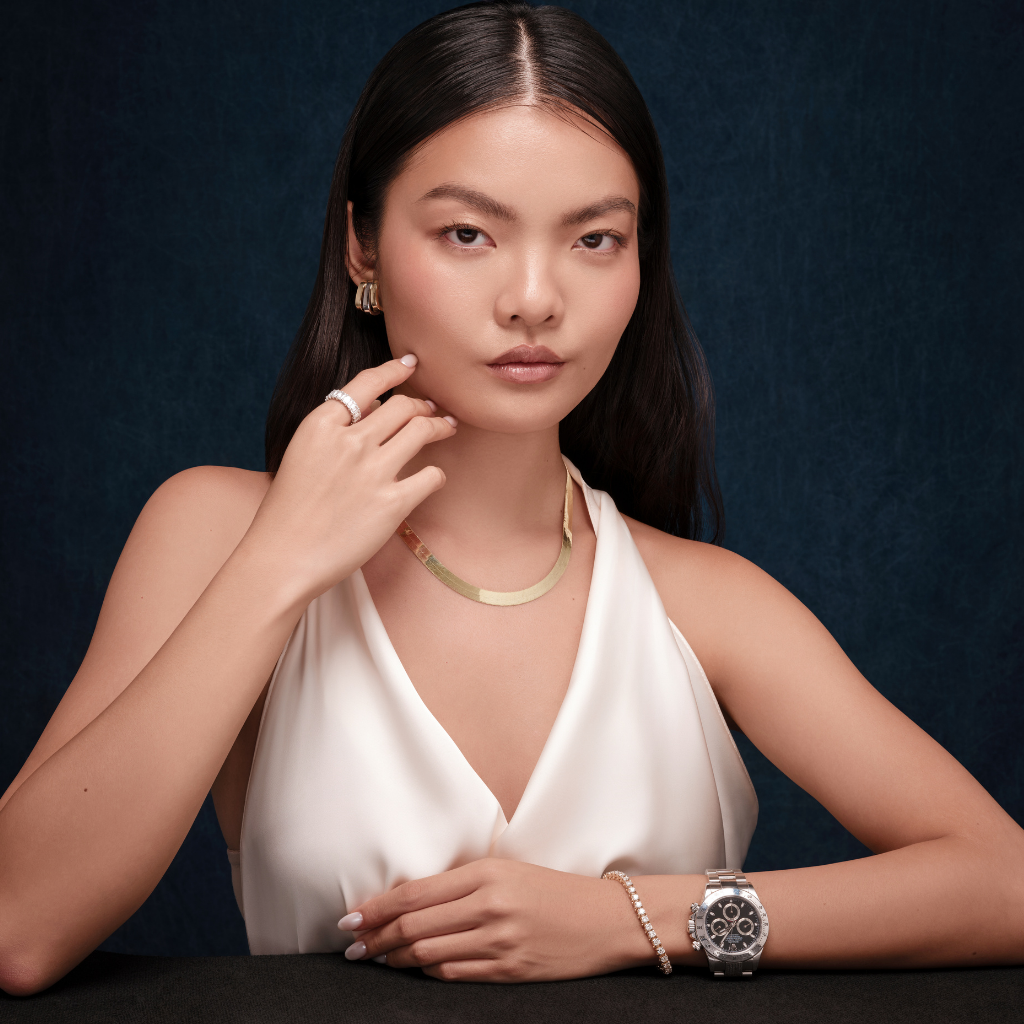 INFINITY YELLOW GOLD TENNIS BRACELET – Infinity Jewelry