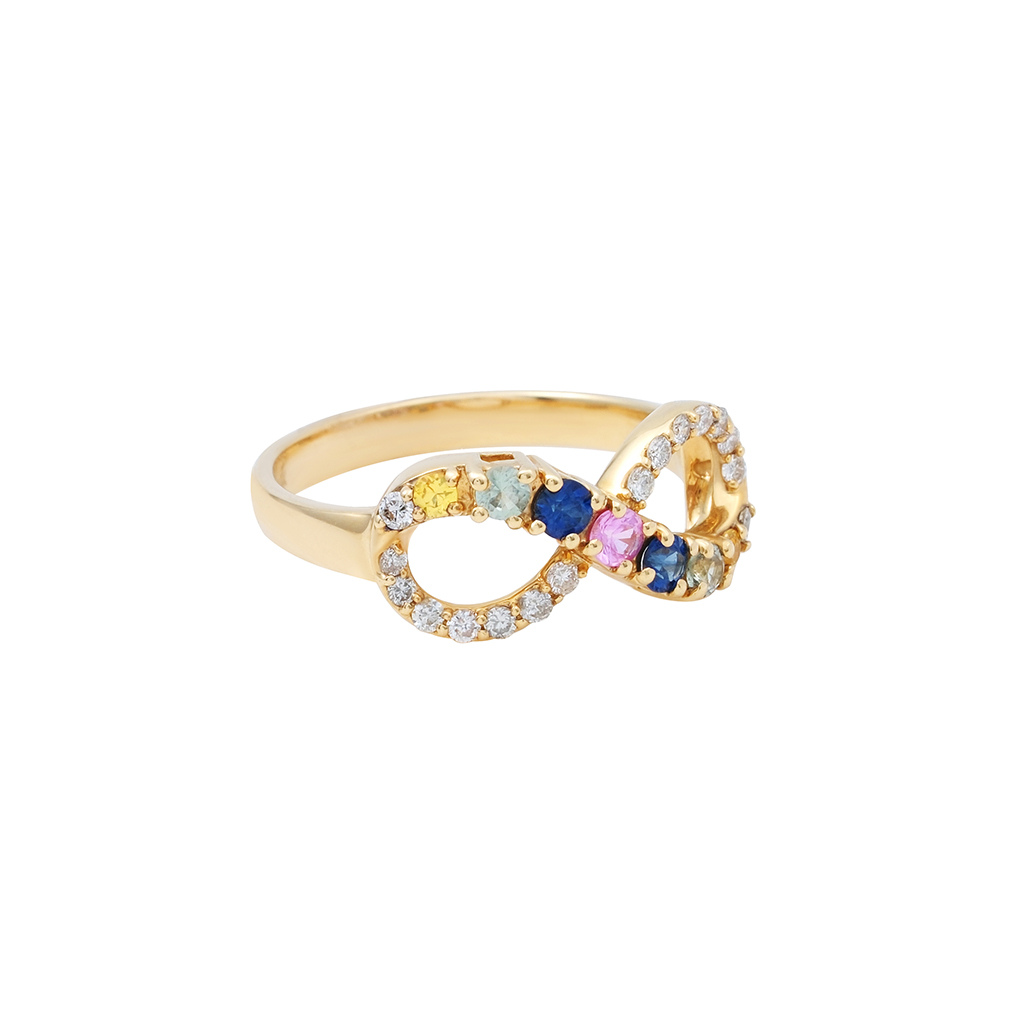 INFINITY YELLOW GOLD INSIGNIA RING – Infinity Jewelry