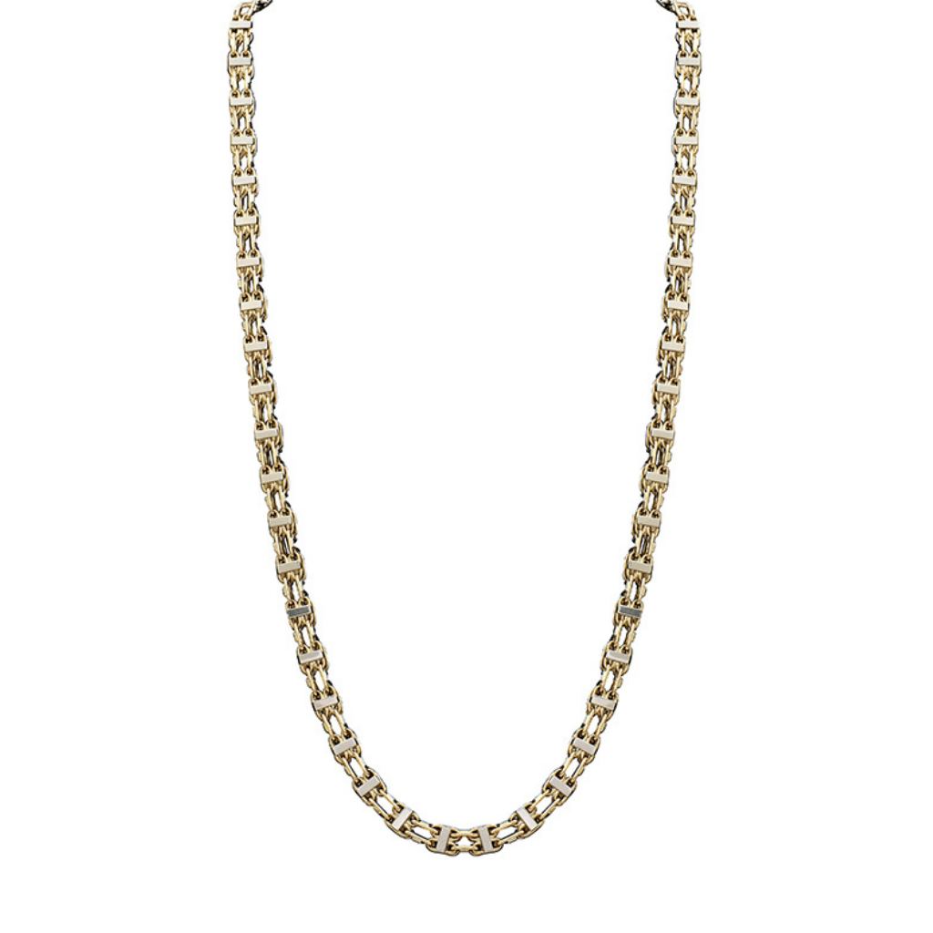 INFINITY GOLD CAGE LINK CHAIN – Infinity Jewelry