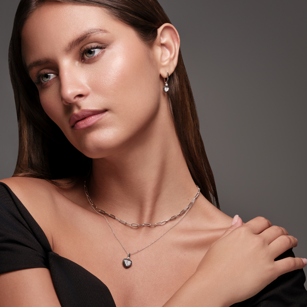 INFINITY WHITE GOLD PAPERCLIP CHAIN – Infinity Jewelry